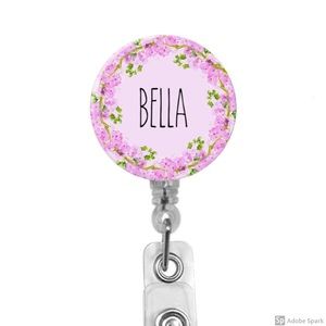 Accessories | Custom Design Badge Reel | Poshmark